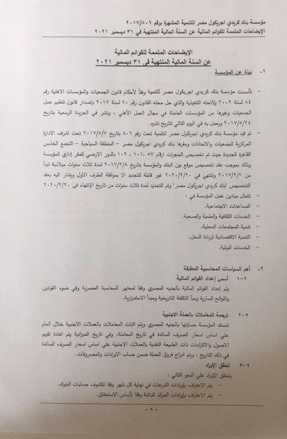 - Credit Agricole Egypt